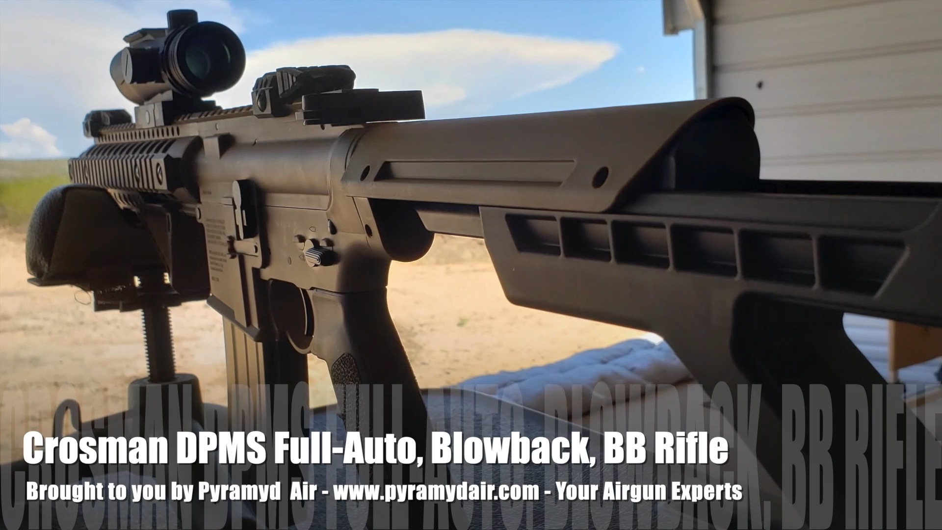 Crosman DPMS FULL AUTO AR-15 BB RIFLE