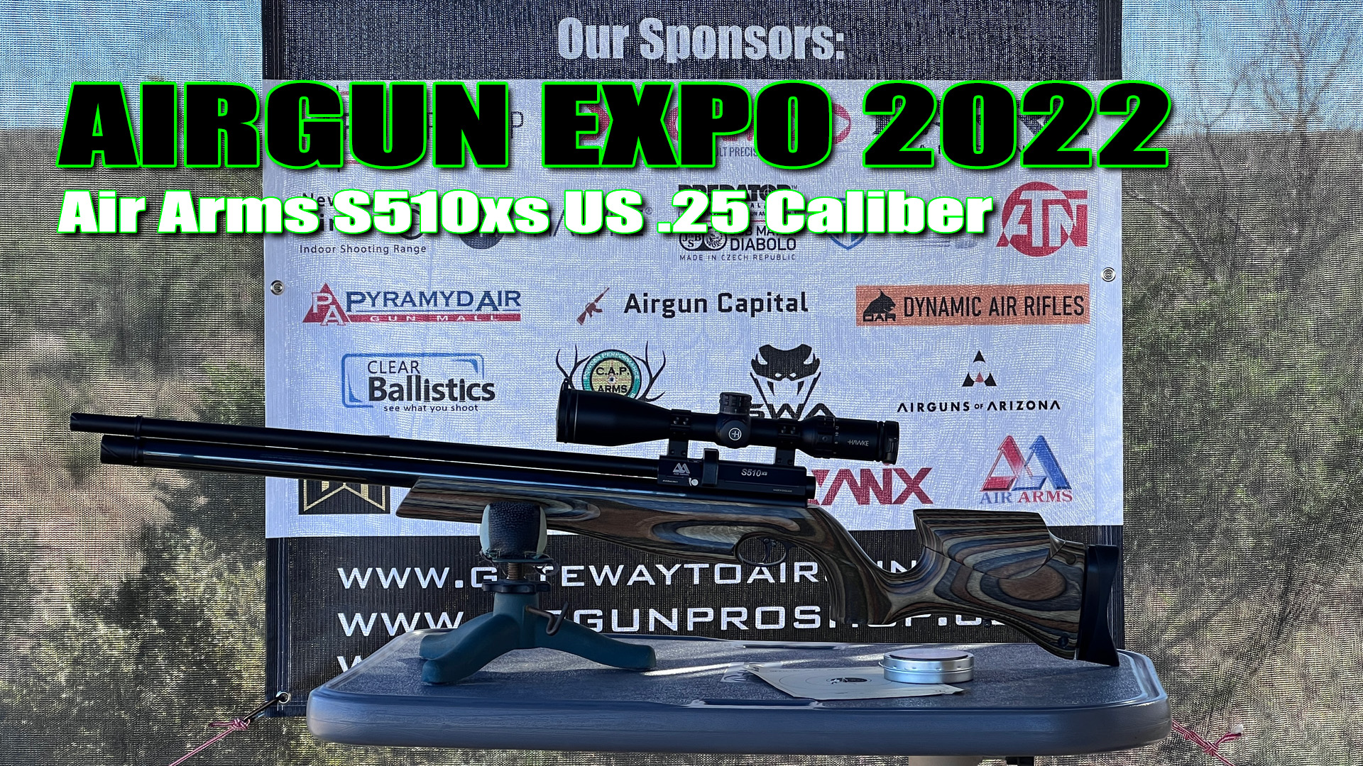 Let’s check out the Air Arms S510 XS US sent to us by Air Arms