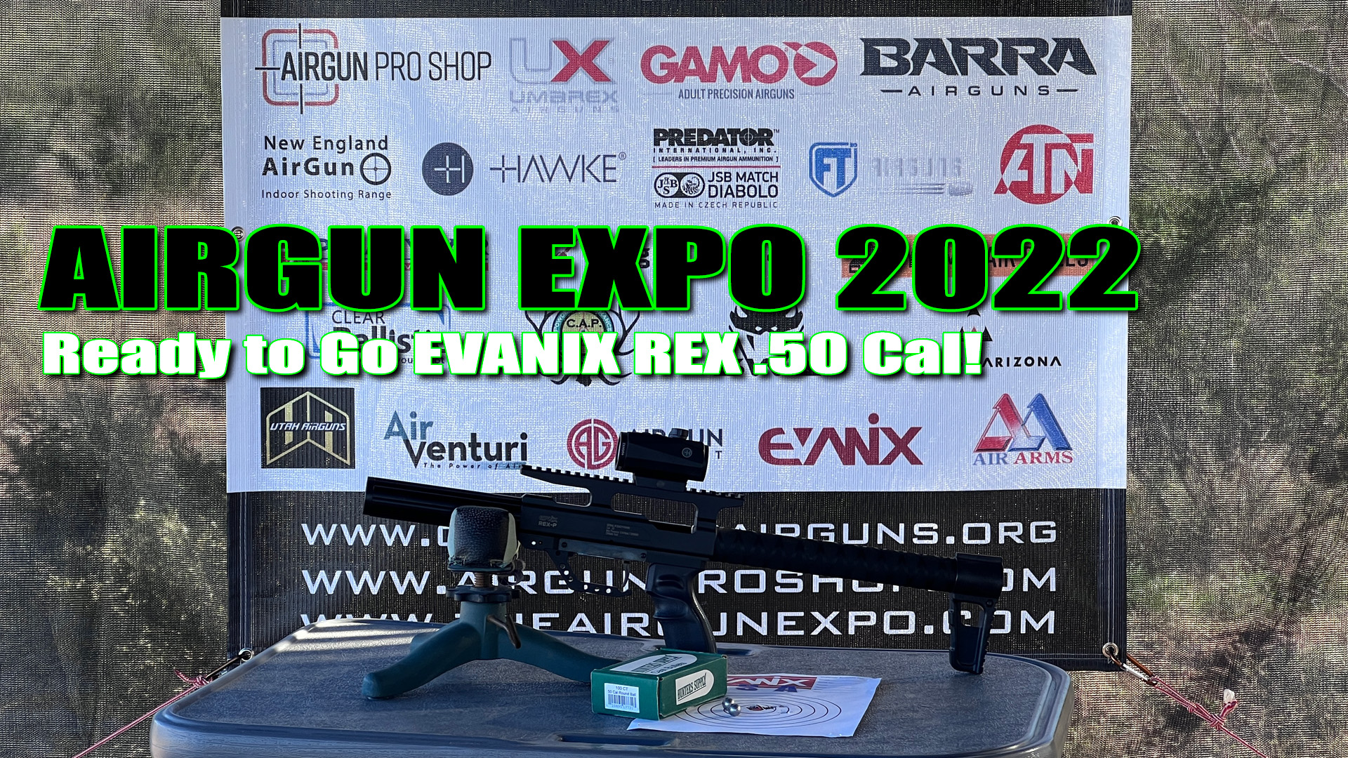 Let’s check out the RTG Evanix REX .50 Cal from Airgun Pro Shop