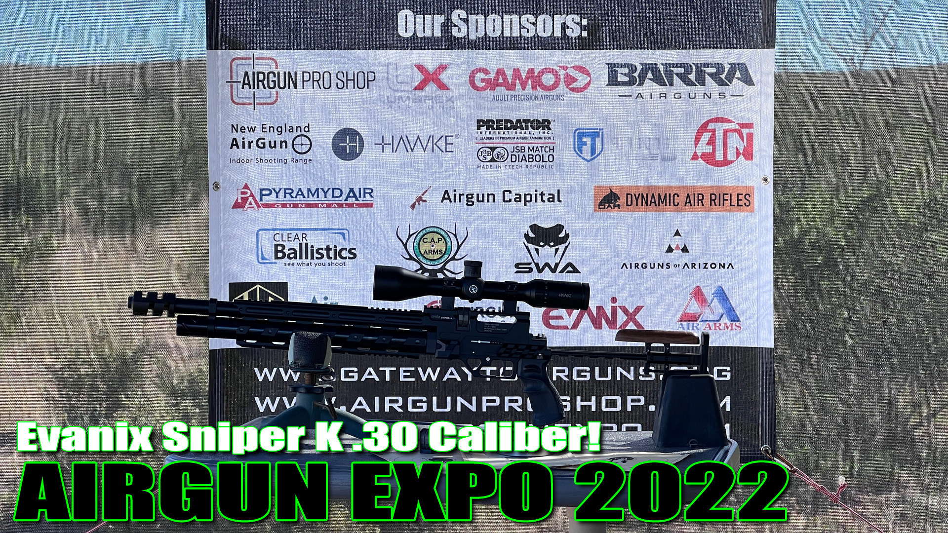 Let’s check out the Evanix Sniper K .30 from New England Airgun