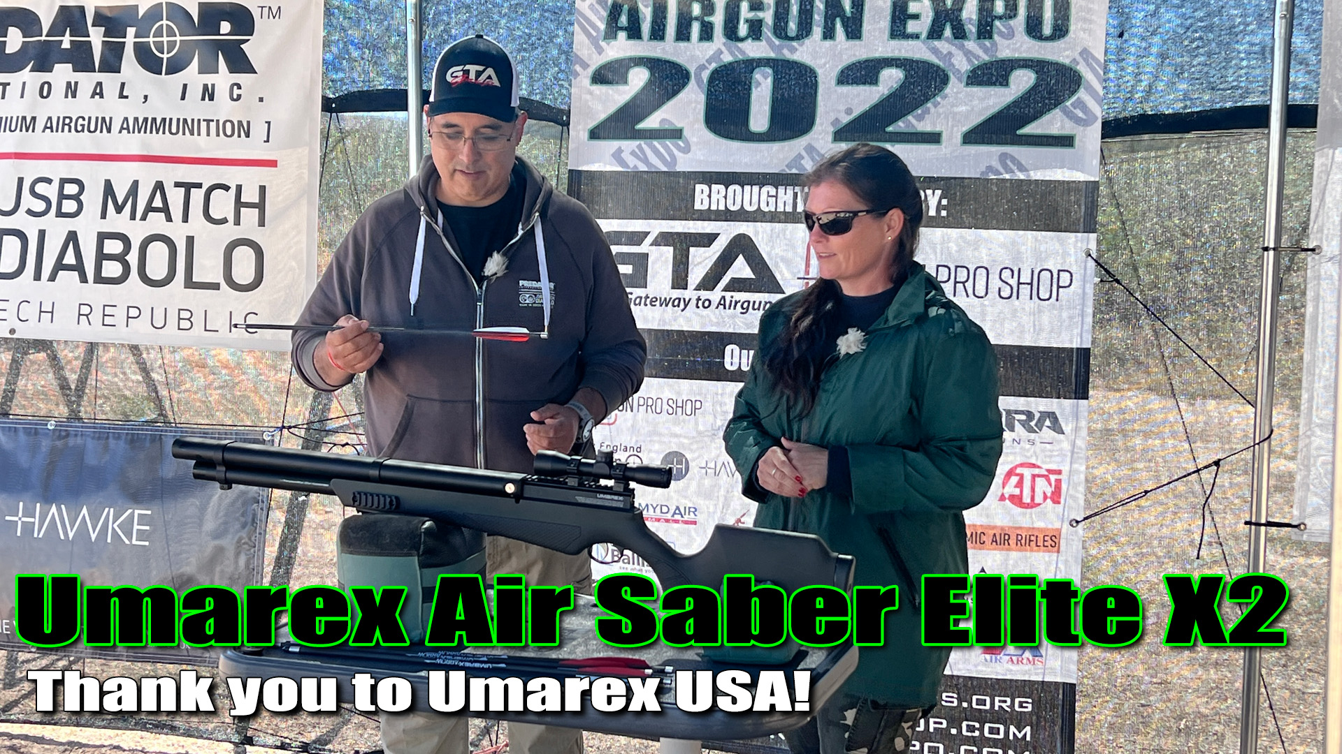 Check out the Umarex Air Saber Elite X2 sent by Umarex USA