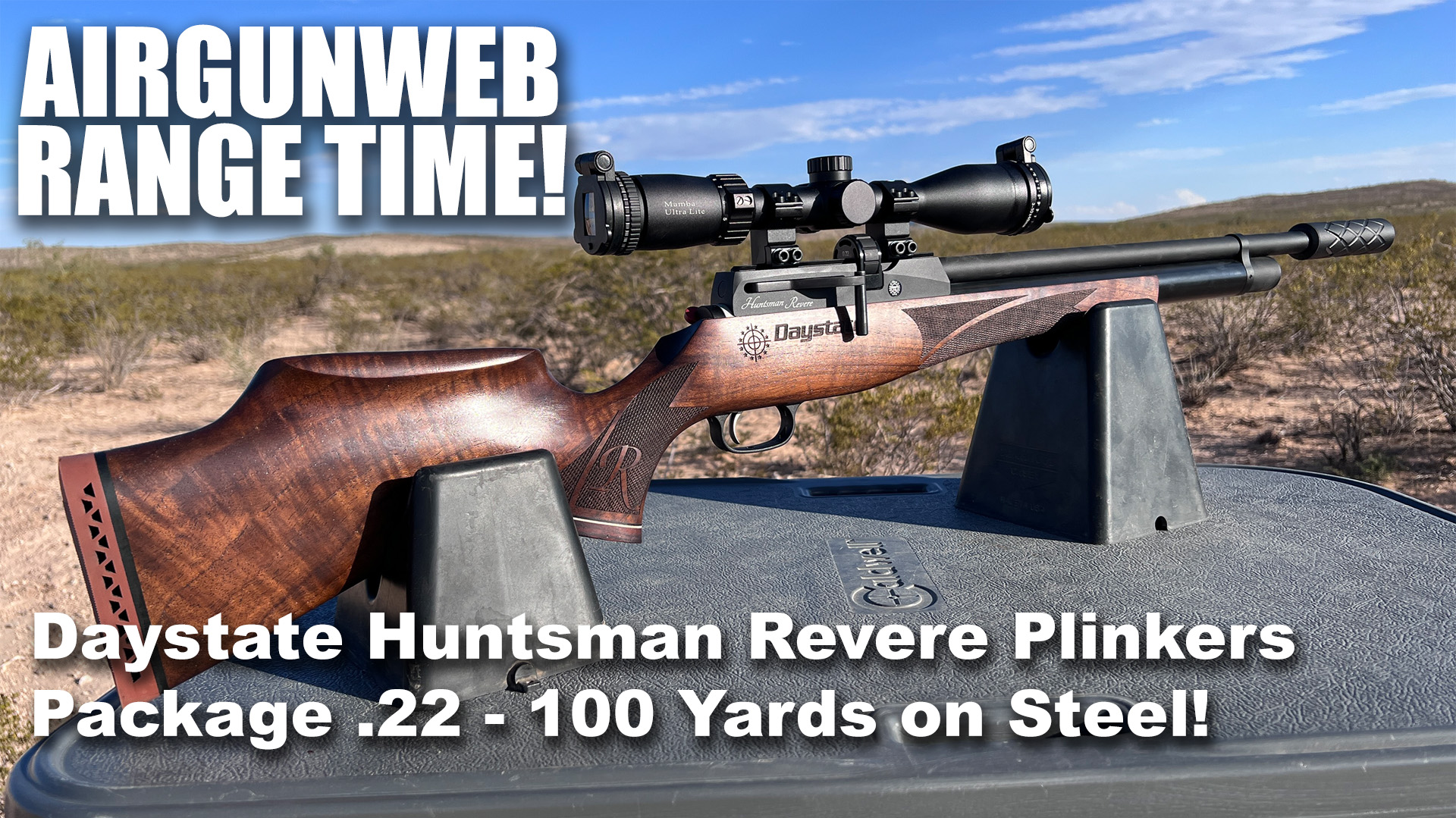 Daystate Huntsman Revere .22 Plinkers Package w/ MTC Optics