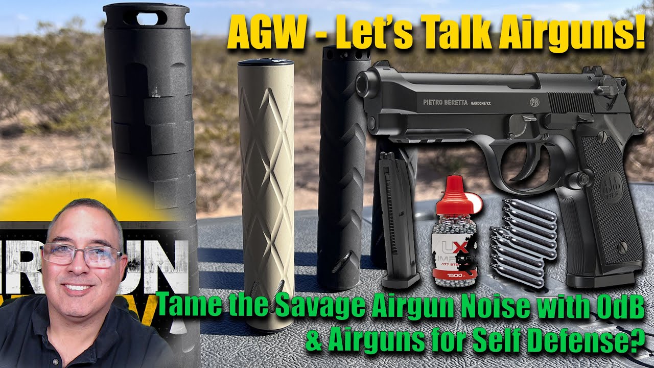 LTA - Tame your Airgun 0dB Moderator & Airguns for Self-Defense