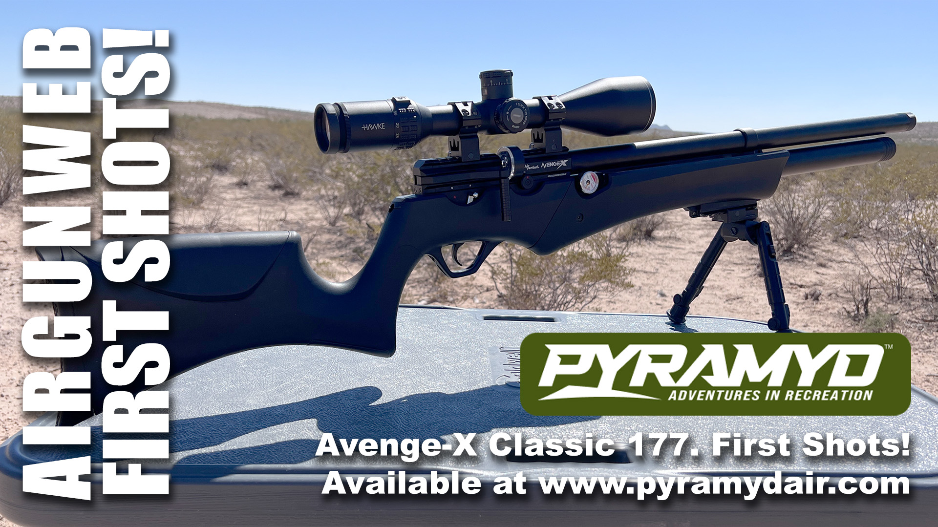 Avenge-X Classic .177 First Shots. This gets how many shots?