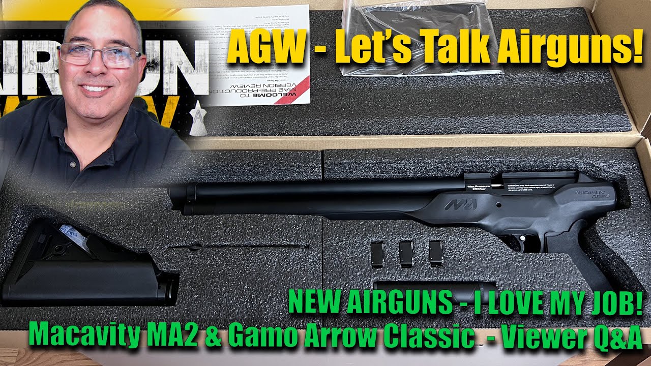 Let's Talk Airguns-New Airguns Macavity MA2 Gamo Arrow Classic