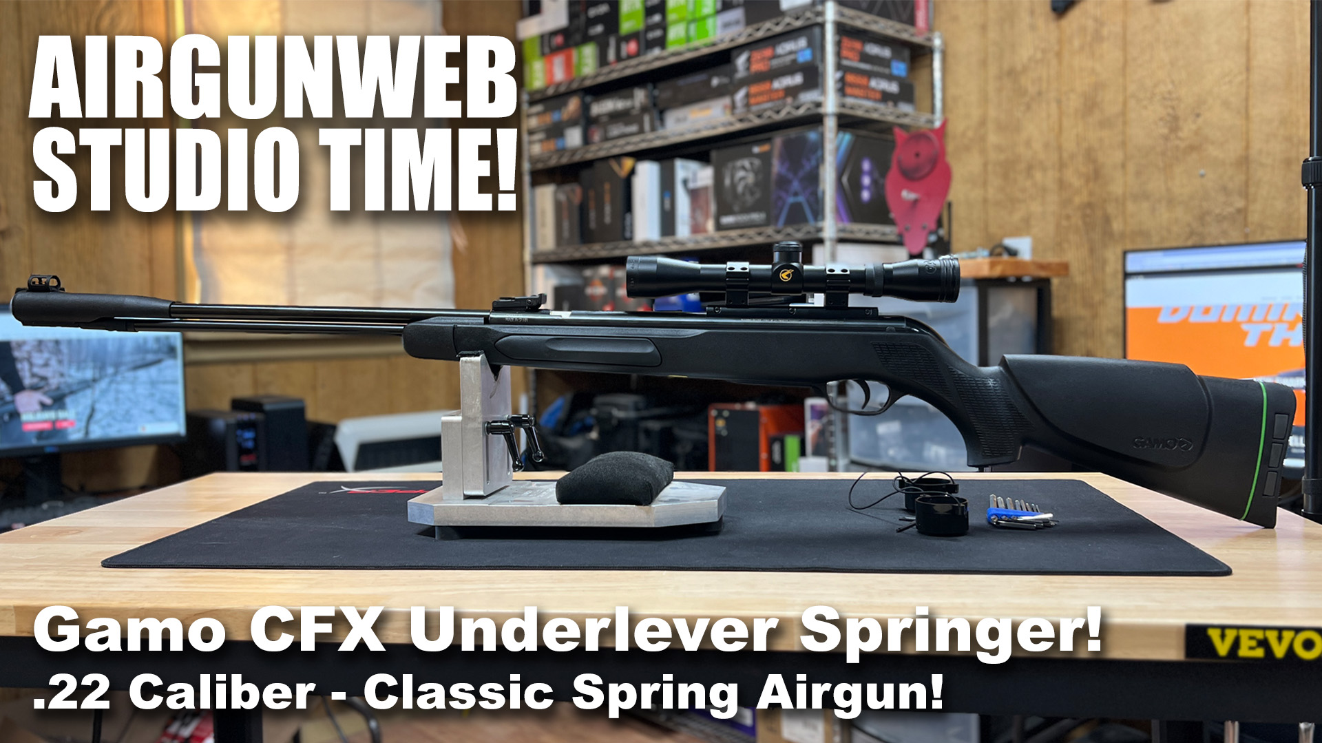 Gamo CFX Fixed Barrel Under Lever Old-School Springer