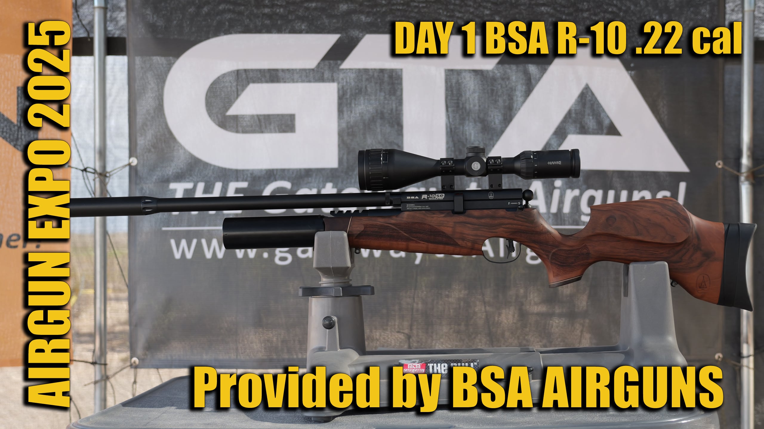 Airgun Expo 2025 - BSA R-10 .22 Cal - Provided by BSA Airguns & Hawke ...