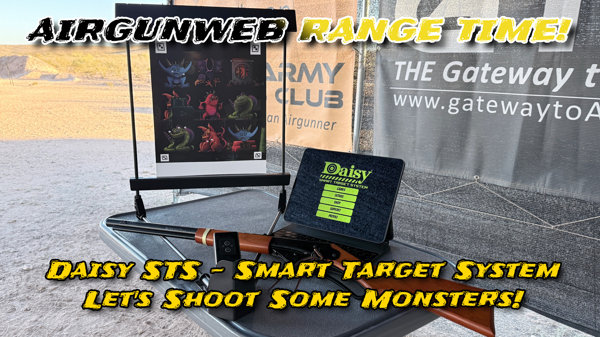 Daisy Smart Target System (Daisy STS): An electronic shooting game!